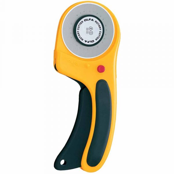 OLFA RTY-3/DX – Deluxe Ergonomic Handle Rotary Cutter 60mm | Theatre Garage
