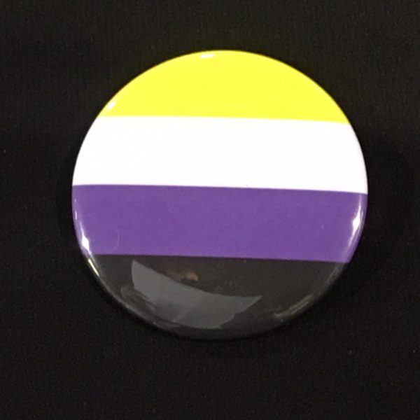 Non-Binary Flag Pin | Theatre Garage