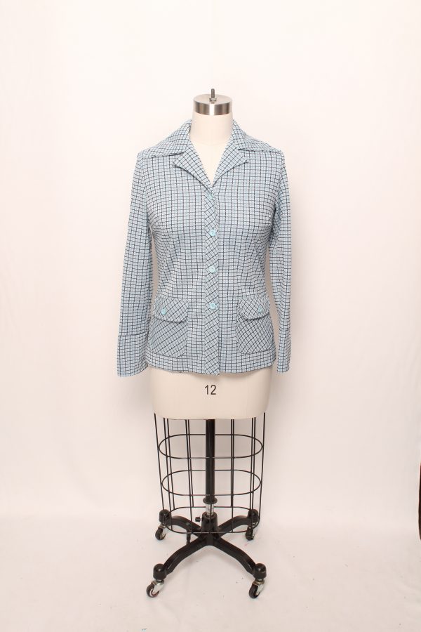 Blue Plaid Jacket | Theatre Garage