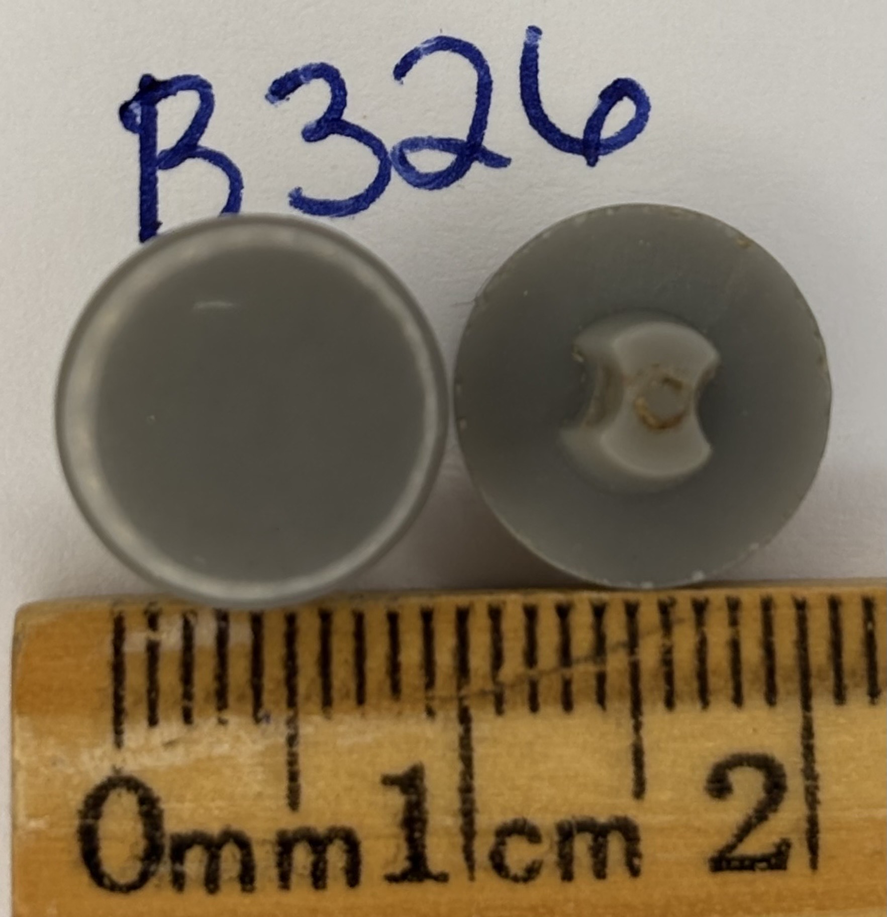 Grey Buttons B326 | Theatre Garage