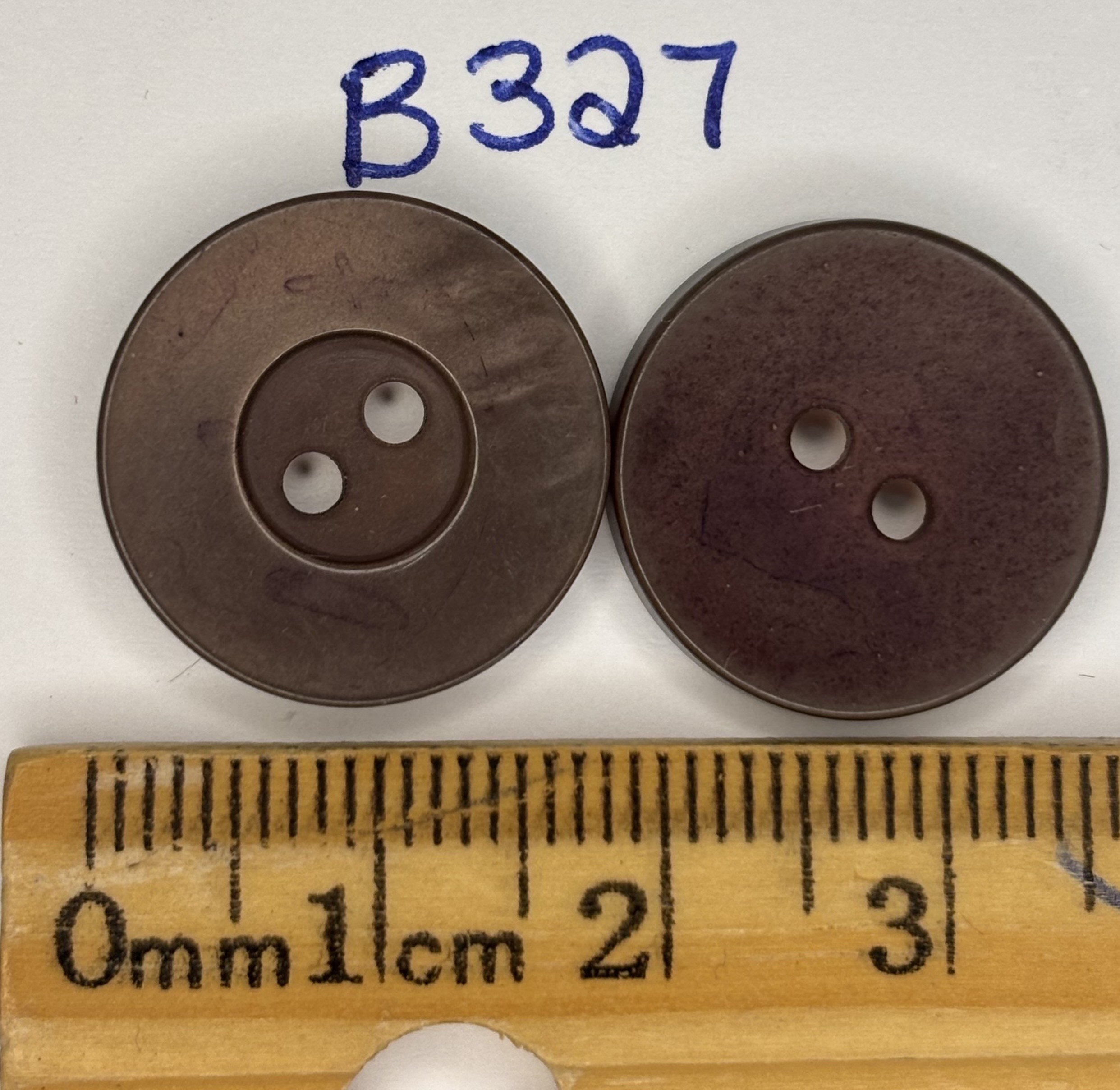 Dark Purple Buttons B327 | Theatre Garage